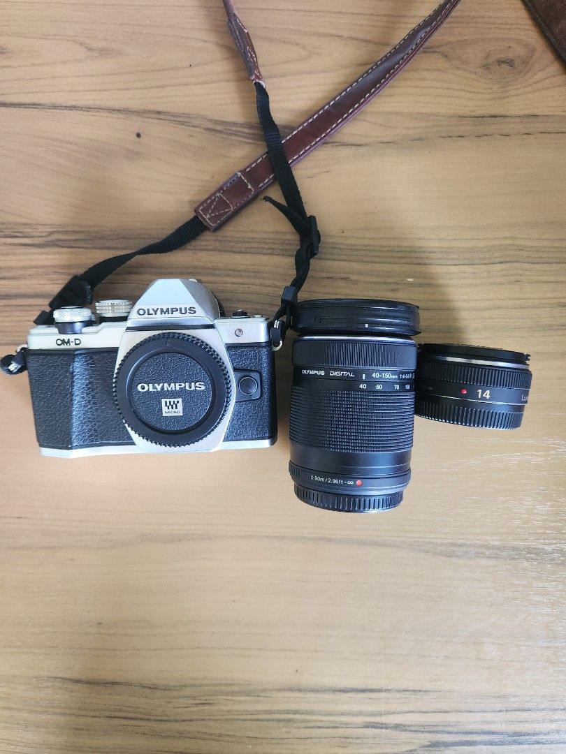 Olympus OM-D EM10 Mark II Mirrorless Camera with 2 lenses, Photography ...