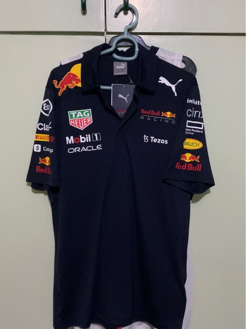 F1 Oracle Red Bull Racing 2022 Team Polo Shirt, Men's Fashion, Tops ...