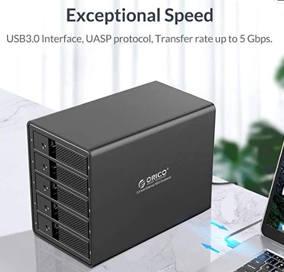 ORICO 5 Bay USB 3.0 to SATA 3.5 inch External Hard Drive, Computers ... ORICO 5 Bay USB 3.0 to SATA 3.5 inch External Hard Drive, Computers ...