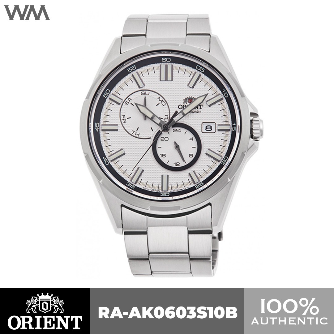 Orient 2nd Generation Defender II White Dial Automatic Watch RA-AK0603S ...