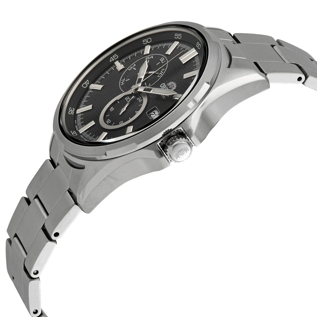 Orient Black Dial Defender II 2nd Generation Stainless Steel Automatic ...