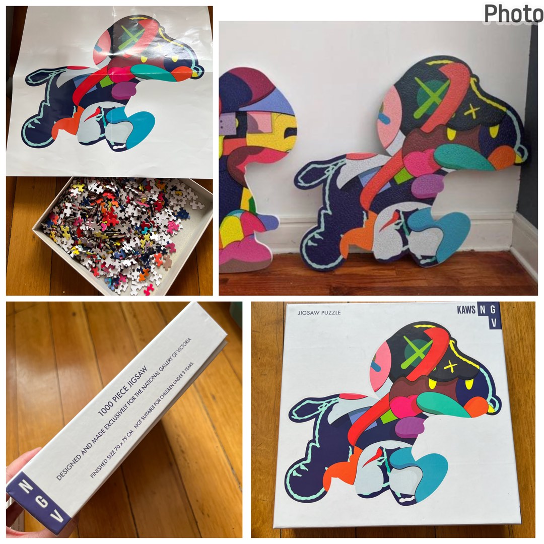 Original Kaws "Stay Steady" 1000 pieces Puzzle on Carousell