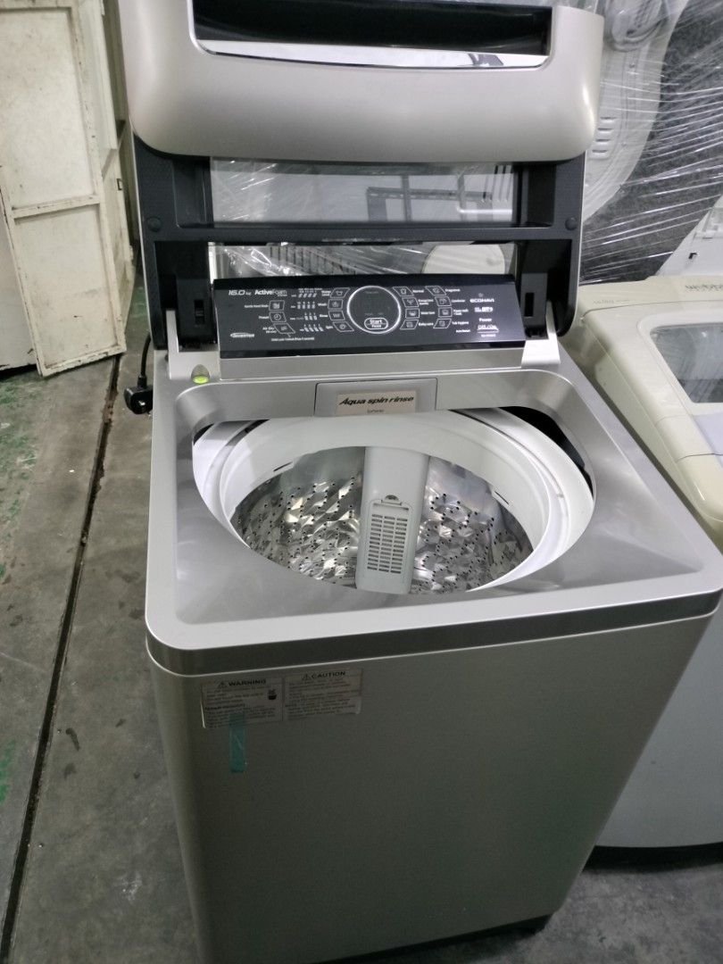 Panasonic 16kg inverter washing machine, TV & Home Appliances, Washing ...