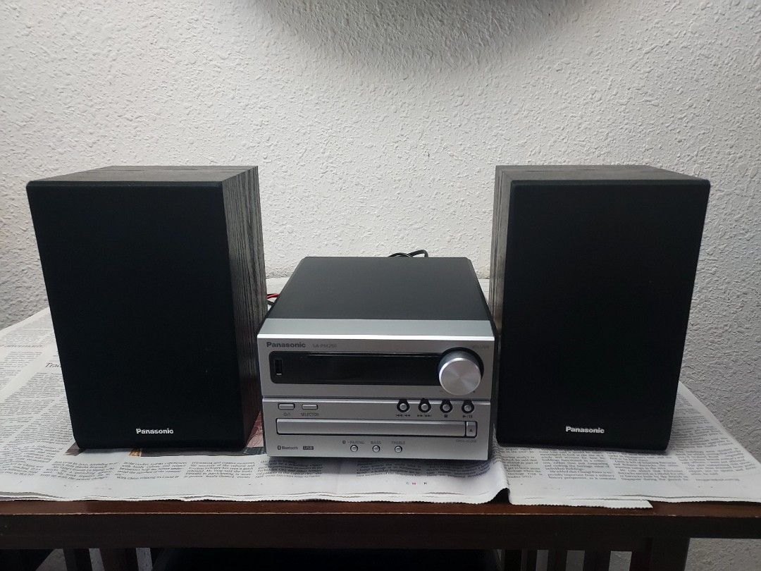 Panasonic mini hifi audio system, TV & Home Appliances, TV ...