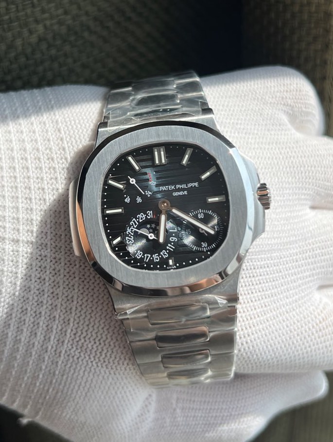 Patek 5712 Moonphase Blue Dial, Luxury, Watches on Carousell
