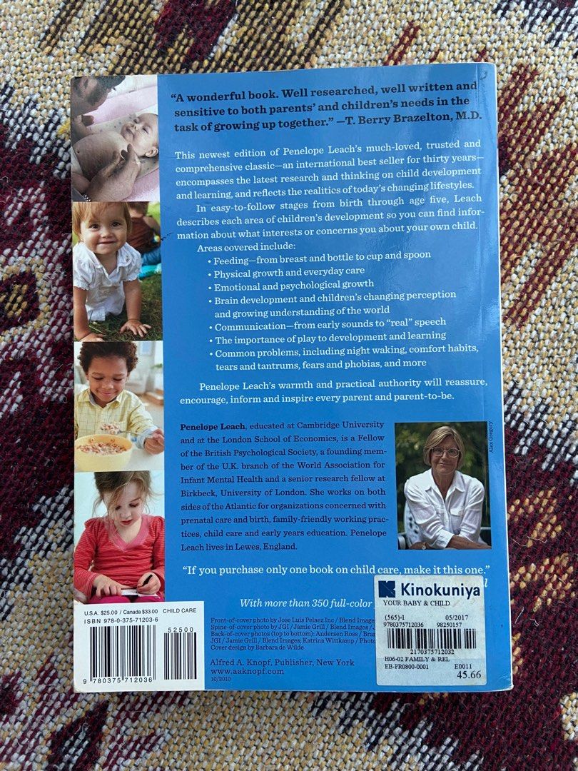Penelope Leach your baby and child, Hobbies & Toys, Books & Magazines ...