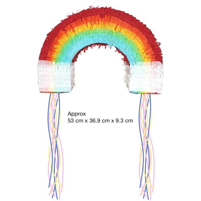 Pinata Birthday Party Helium Balloon Decoration Goodie Bag Cake Gender Reveal Birthday Backdrop ...