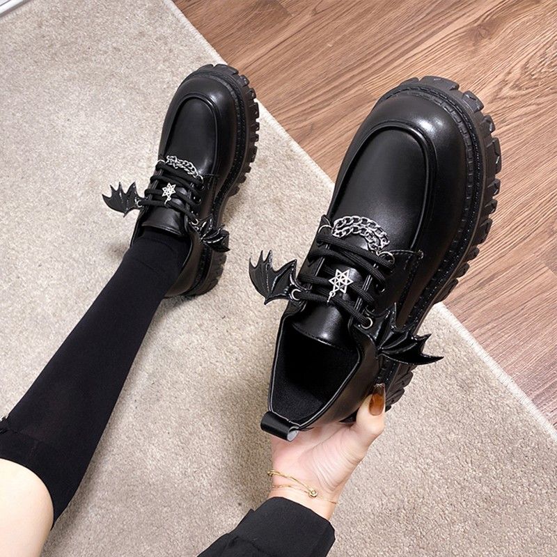 (PO) Gothic bat loafer, Women's Fashion, Footwear, Loafers on Carousell