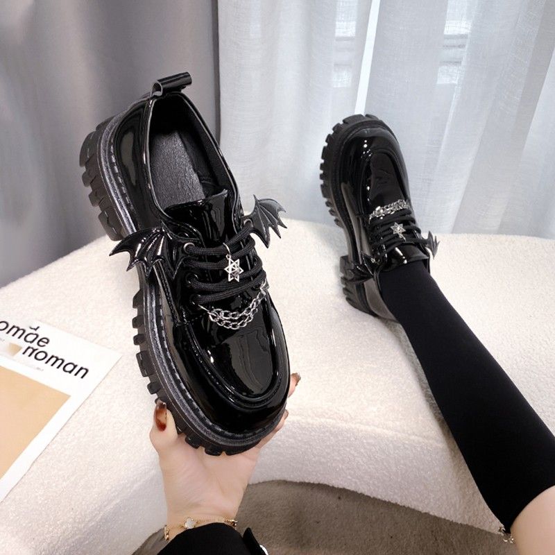 (PO) Gothic bat loafer, Women's Fashion, Footwear, Loafers on Carousell