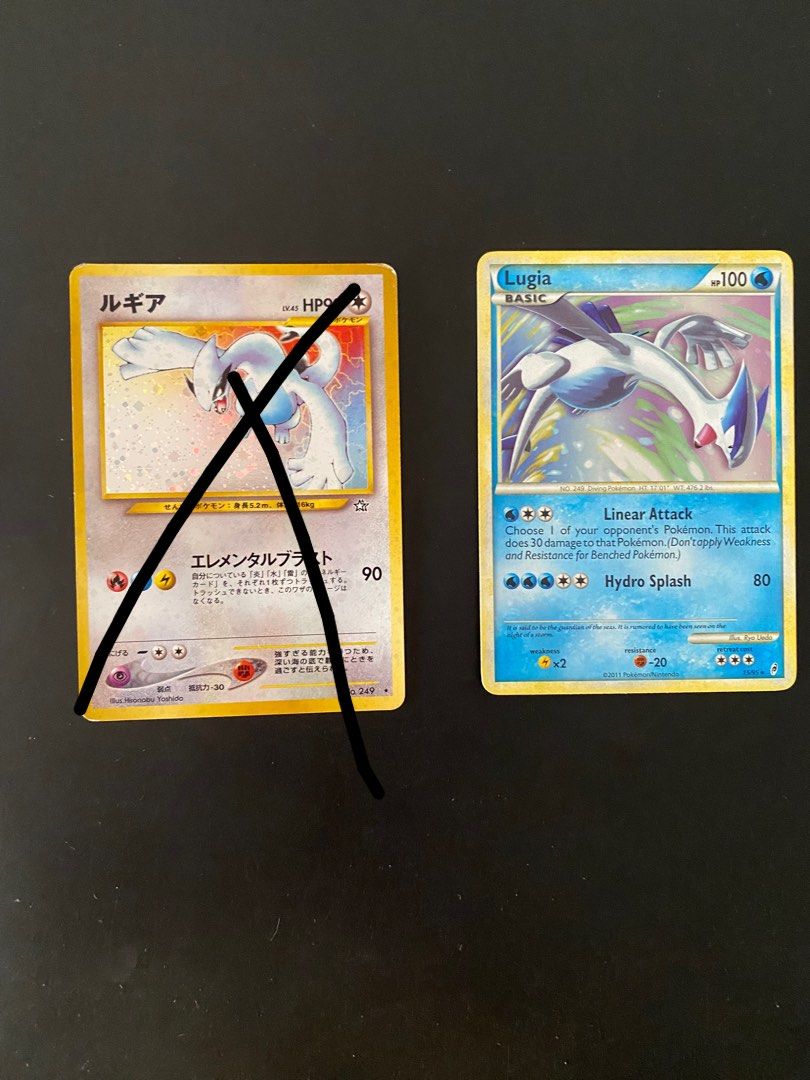 Pokemon cards lugia v alt art silver tempest lost origin call of legend ...