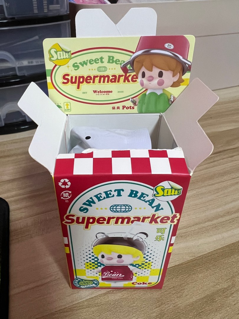 [POPMART] Sweet Bean Supermarket Pots BNIF, Hobbies & Toys, Toys ...