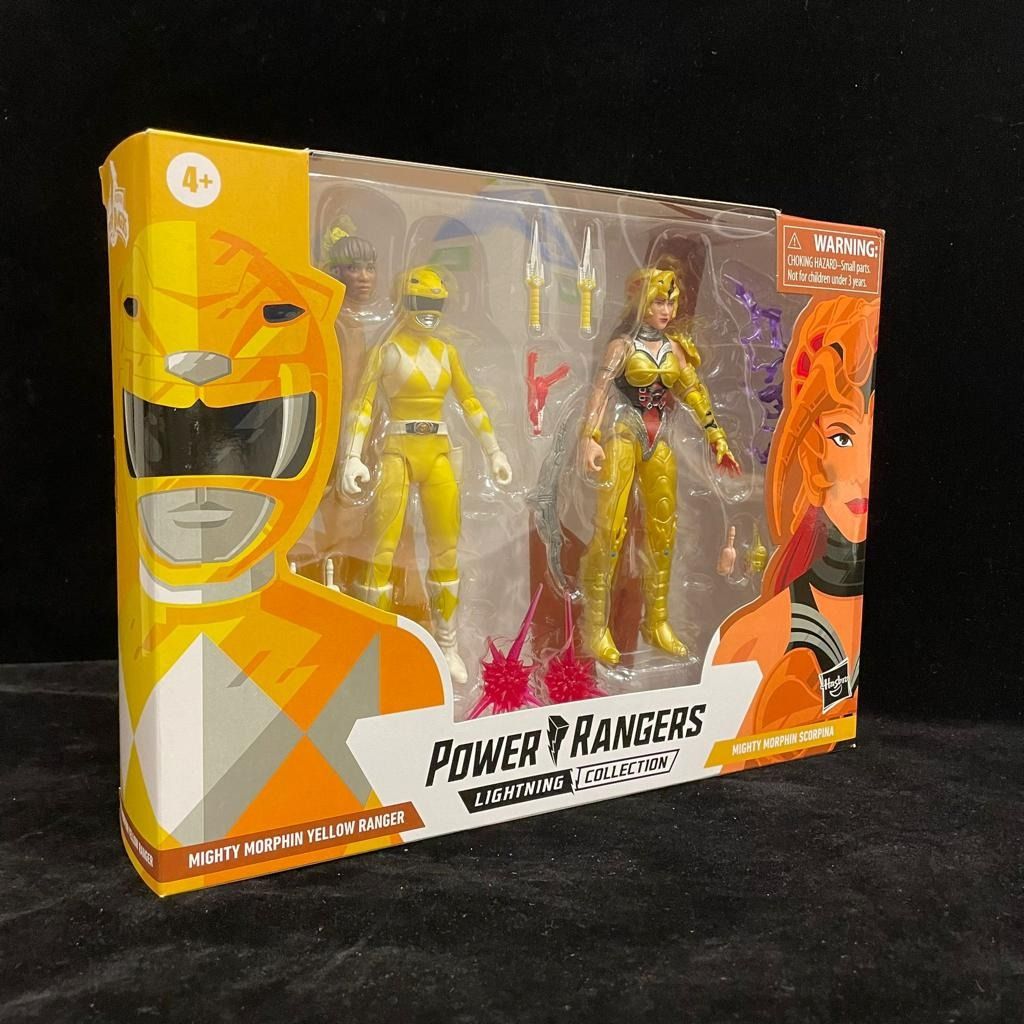 Power Rangers Lightning Collection Mighty Morphin Yellow Ranger Aisha ...