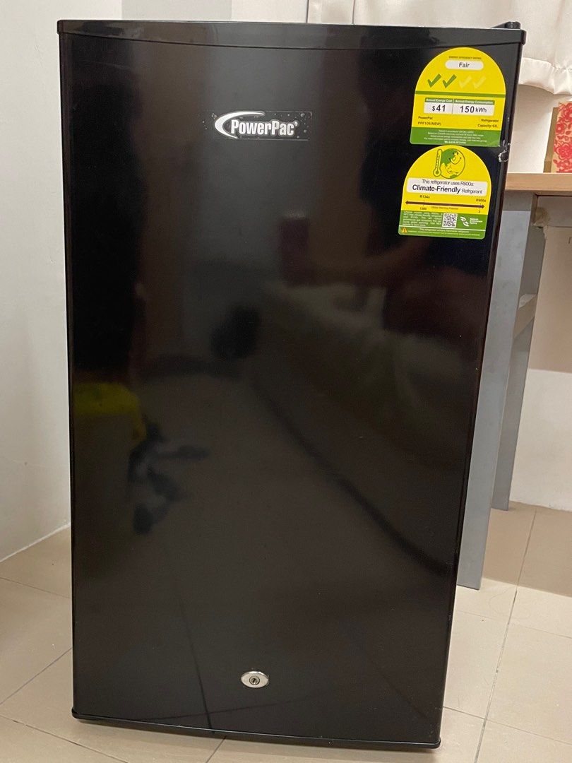 Powerpac PPF105 fridge with freezer, TV & Home Appliances, Kitchen ...