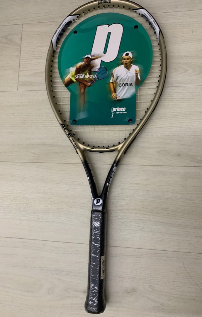 PRINCE ACE Ti 100 Oversize 107, Sports Equipment, Sports & Games ...