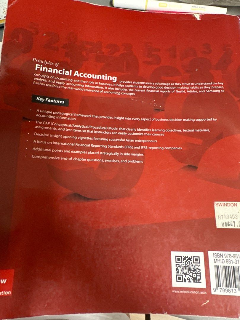 Principles of Financial Accounting (2nd Edition), Hobbies & Toys, Books ...