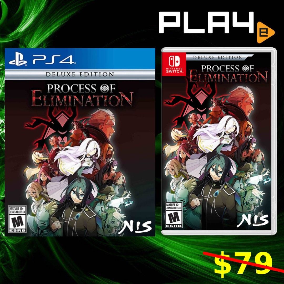 Process of Elimination Brand New (PS4/Nintendo Switch), Video Gaming ...