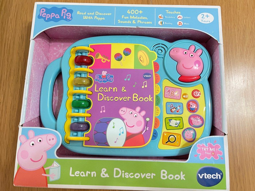 Props pig learn and discover book, Babies & Kids, Infant Playtime on ...