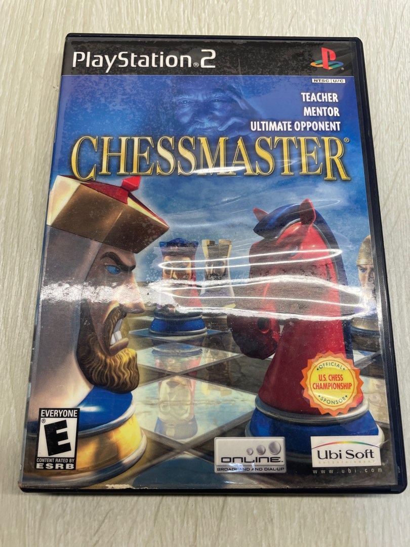 PS2 CHESSMASTER遊戲片 英文版 國際象棋大師 PS2懷舊遊戲片 二手 (可以讀片）, 電玩遊戲相關, 電玩、電腦遊戲軟體 ...