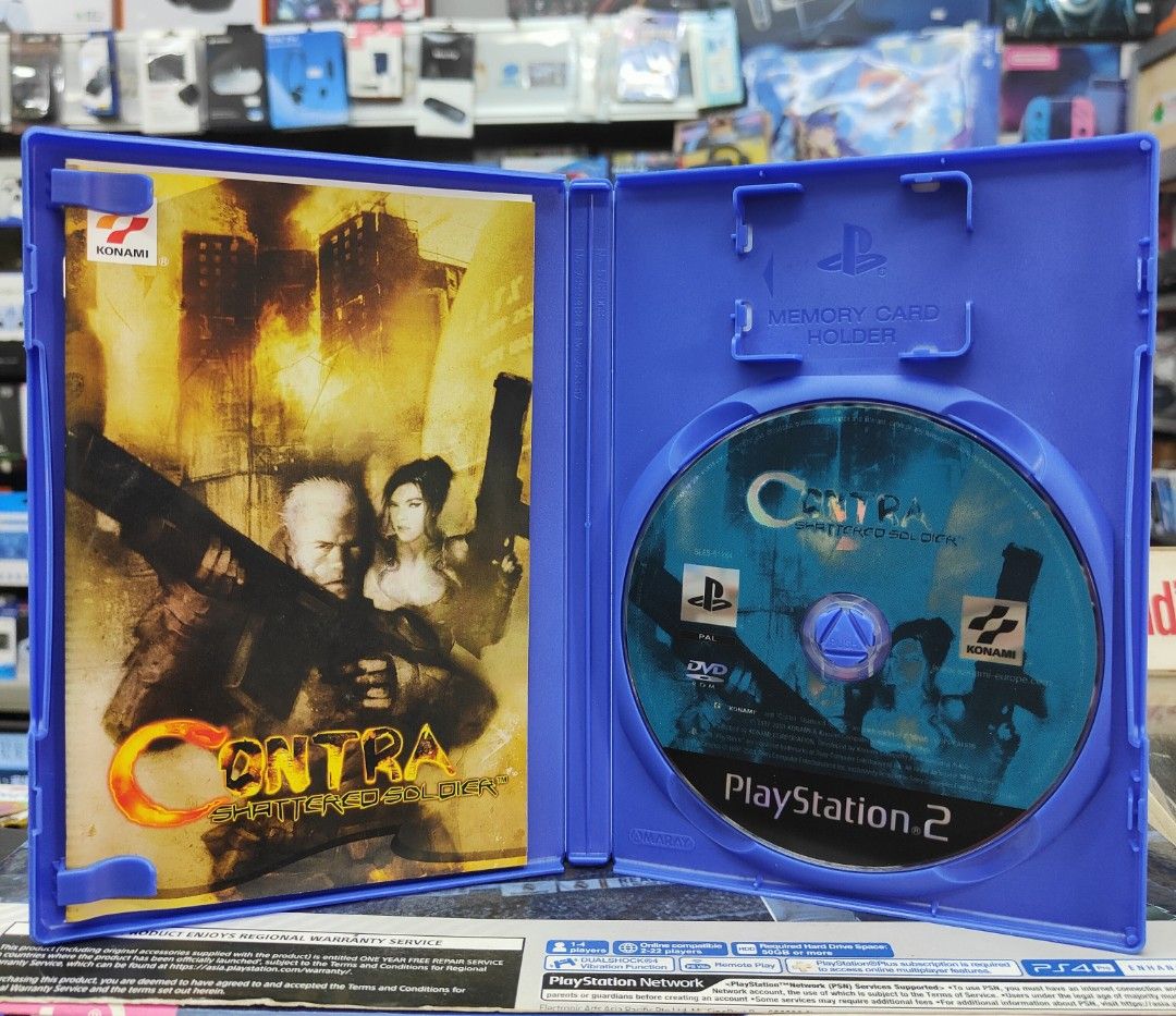 PS2 Contra Shattered Soldier ( PAL ), Video Gaming, Video Games ...