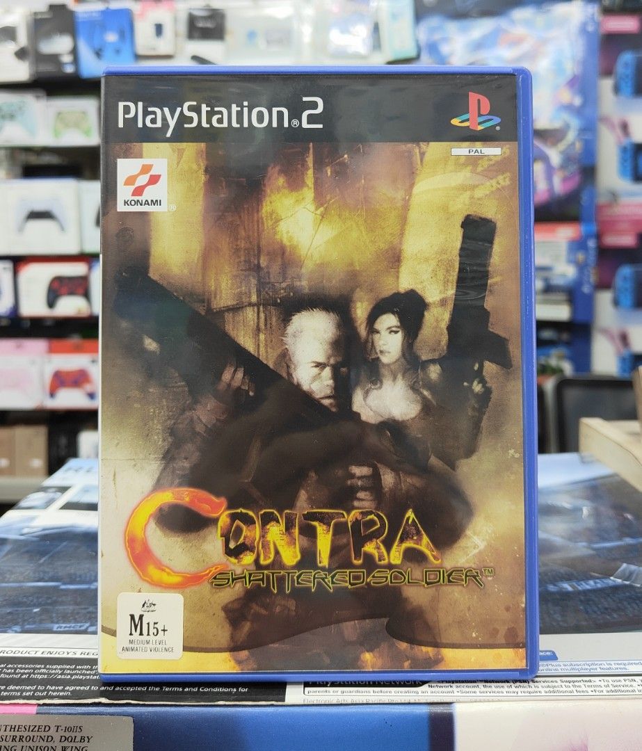 PS2 Contra Shattered Soldier ( PAL ), Video Gaming, Video Games ...