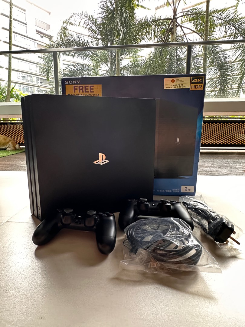PS4 Pro 2TB (with 2 yrs warranty), Video Gaming, Video Game Consoles, PlayStation on Carousell