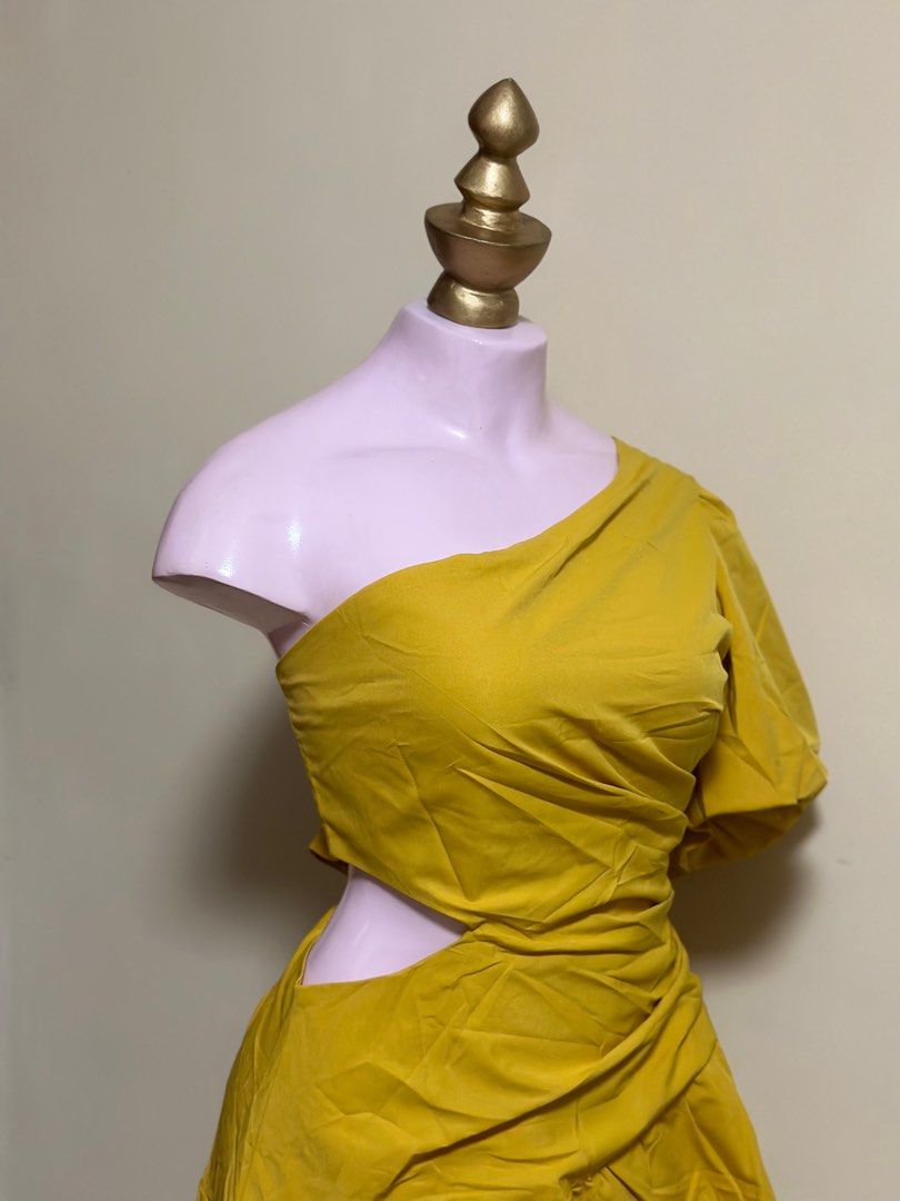Puff Dress On Carousell