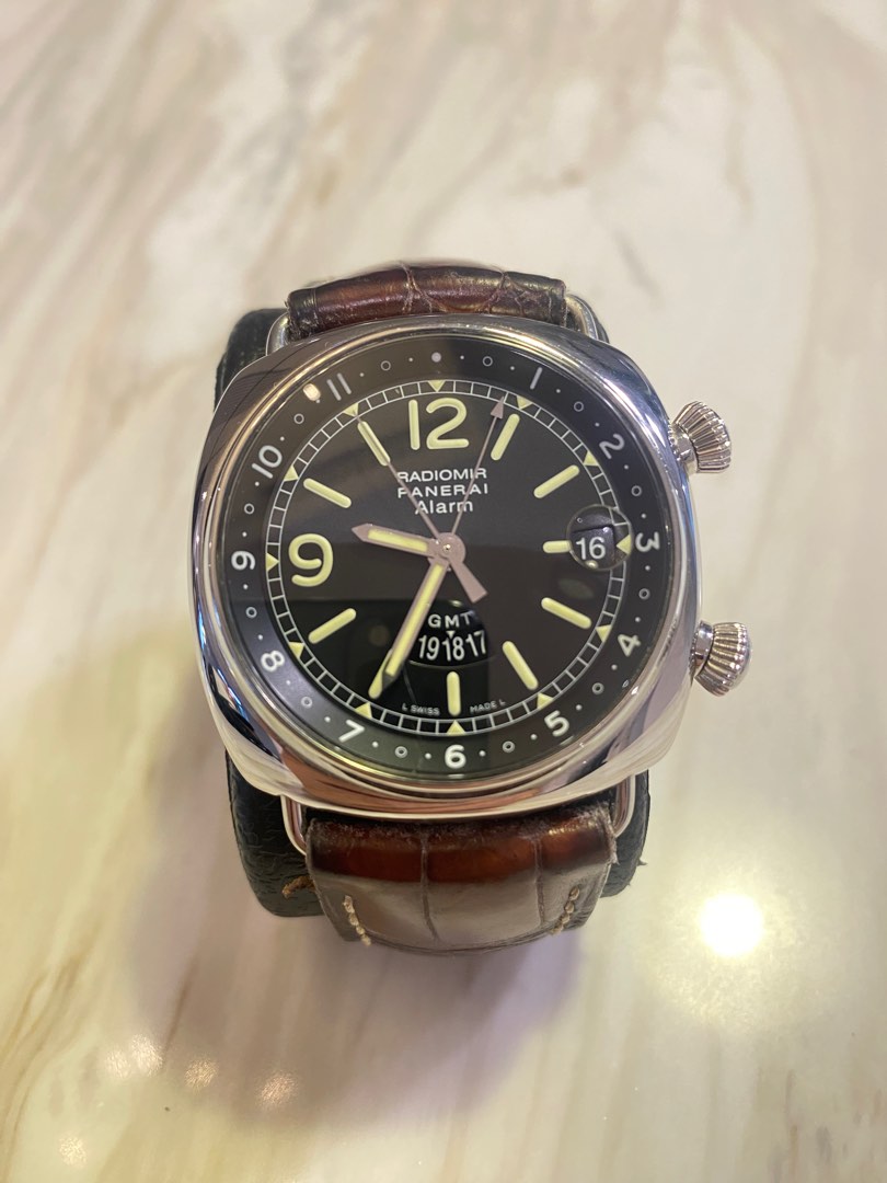 RADIOMIR GMT ALARM 42MM, Luxury, Watches on Carousell
