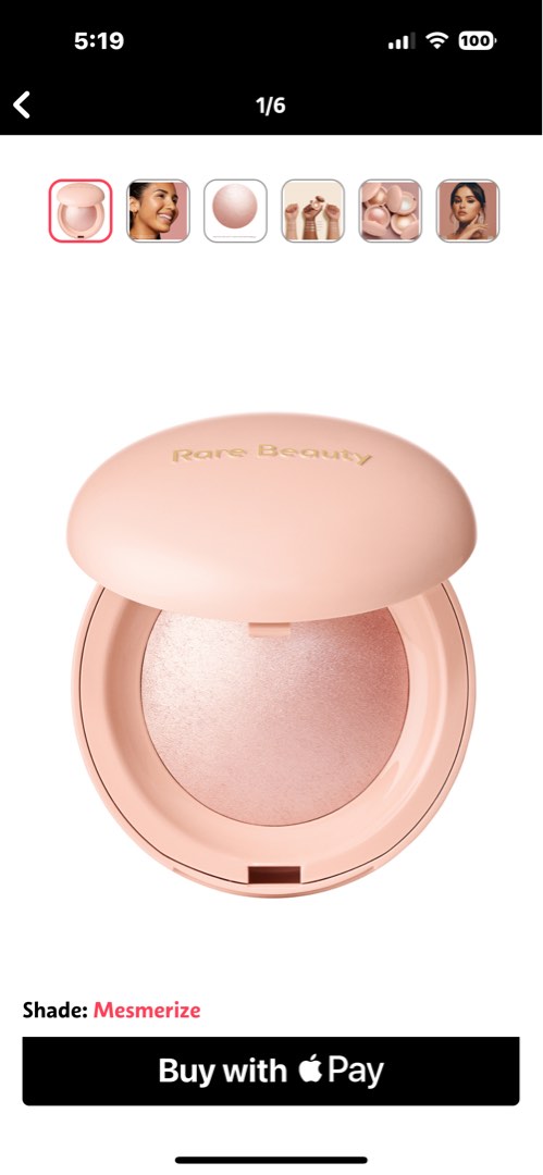 Rare Beauty Highlighter, Beauty & Personal Care, Face, Makeup on Carousell