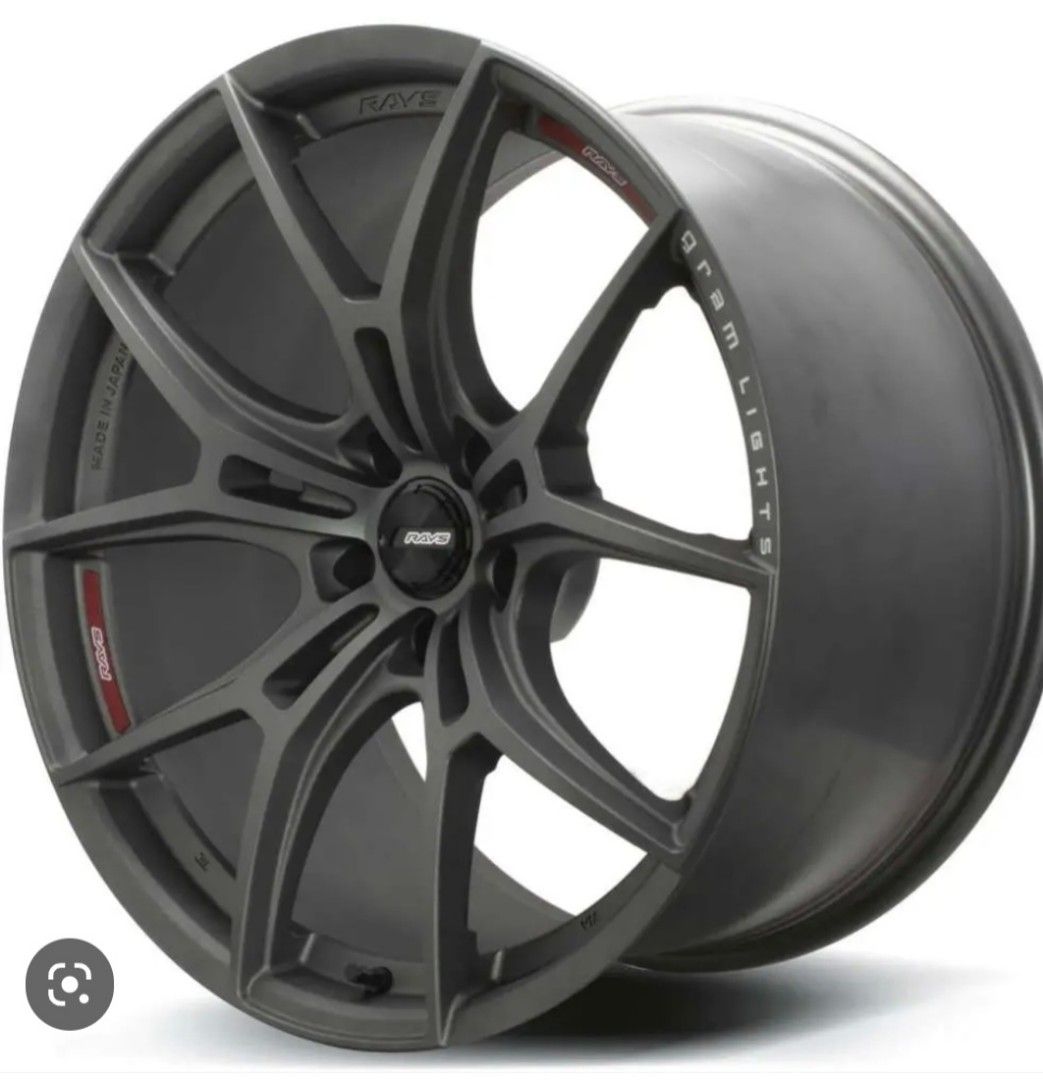 Rays 57 FXZ Rims . Original., Car Accessories, Tyres & Rims on Carousell