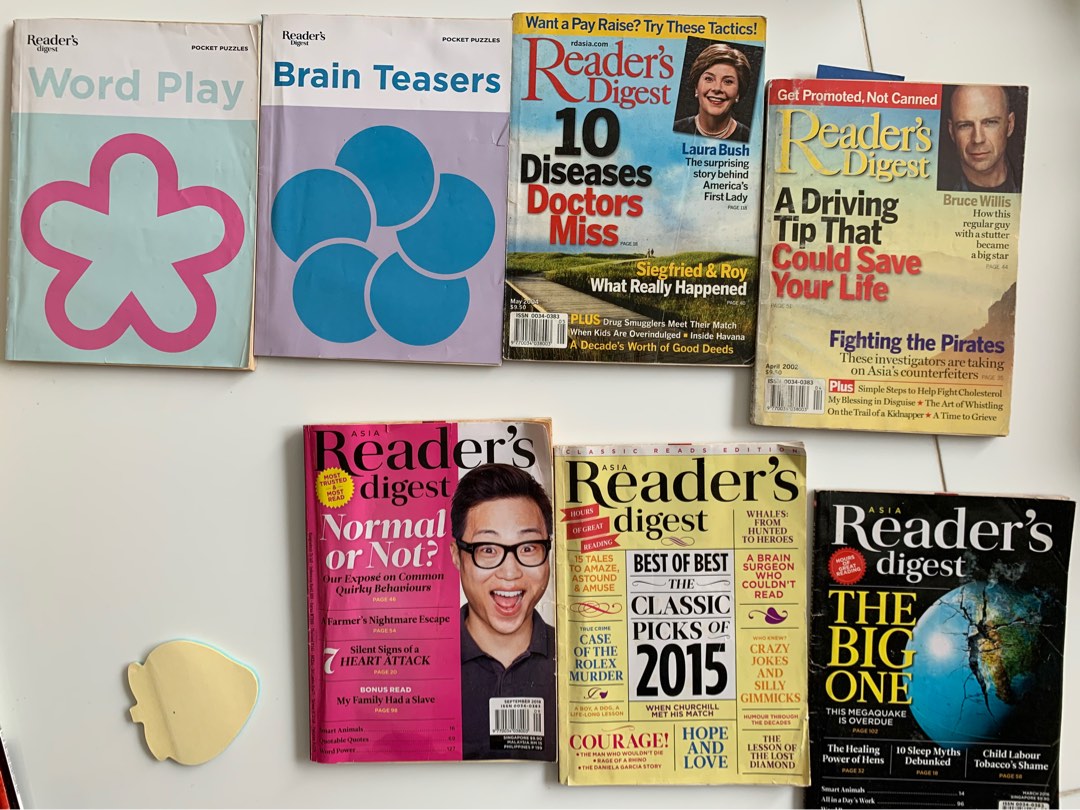 Readers digest $3, Hobbies & Toys, Books & Magazines, Magazines on ...