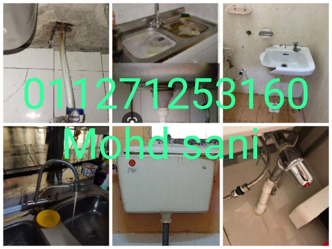 Repair tandas sinki tersumbat area batu Caves mohd sani 01127125316 10 ...