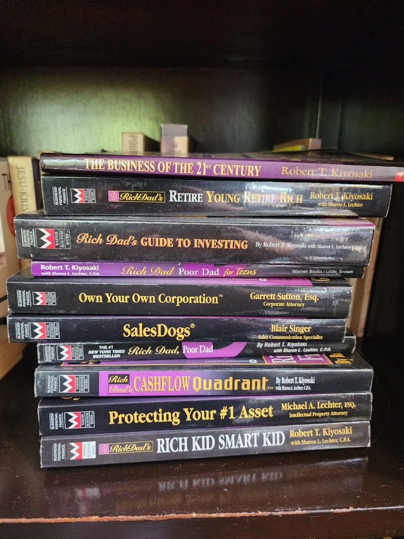 Robert Kiyosaki Books Hobbies And Toys Books And Magazines Fiction And Non