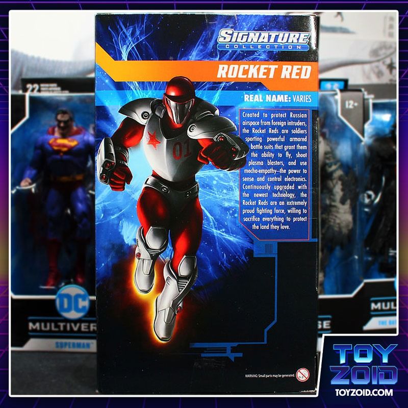 Rocket Red DC Universe Classics Infinite Earths Signature Collection ...