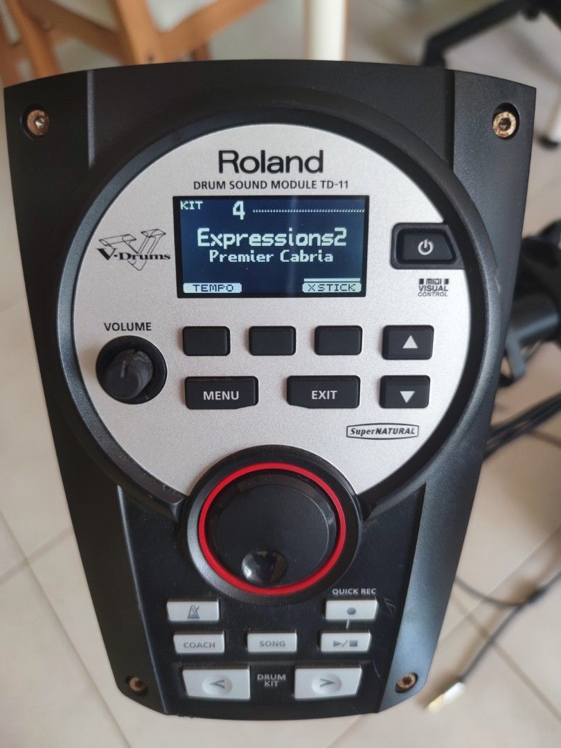 Roland TD-11k electronic drumset with Mesh snare drum, Hobbies & Toys, Music & Media, Musical ...