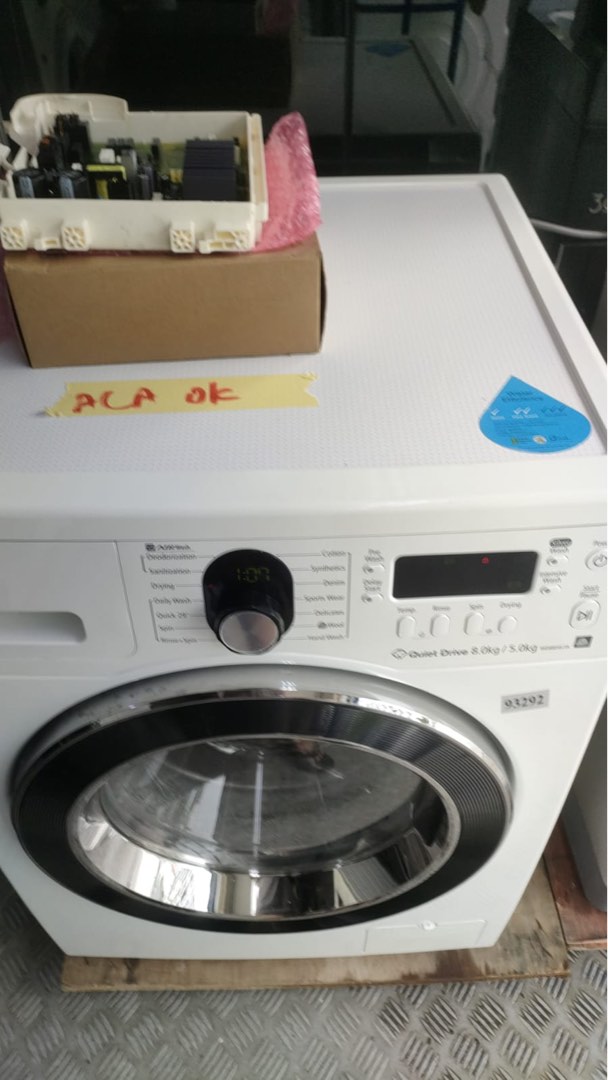 SAMSUNG 8kg/5kg Washer Dryer WD8804CJA (New PC Box) (93292), TV & Home ...