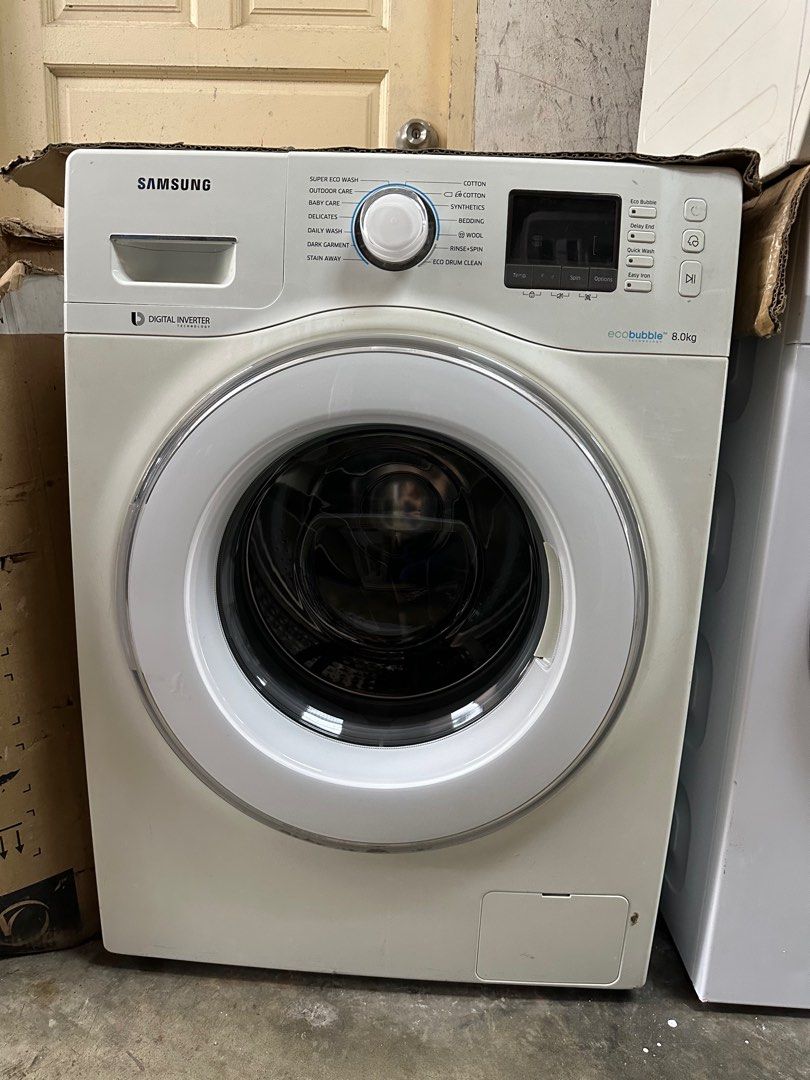Samsung 8kg Digital Inverter Front Load Washing Machine, TV & Home ...