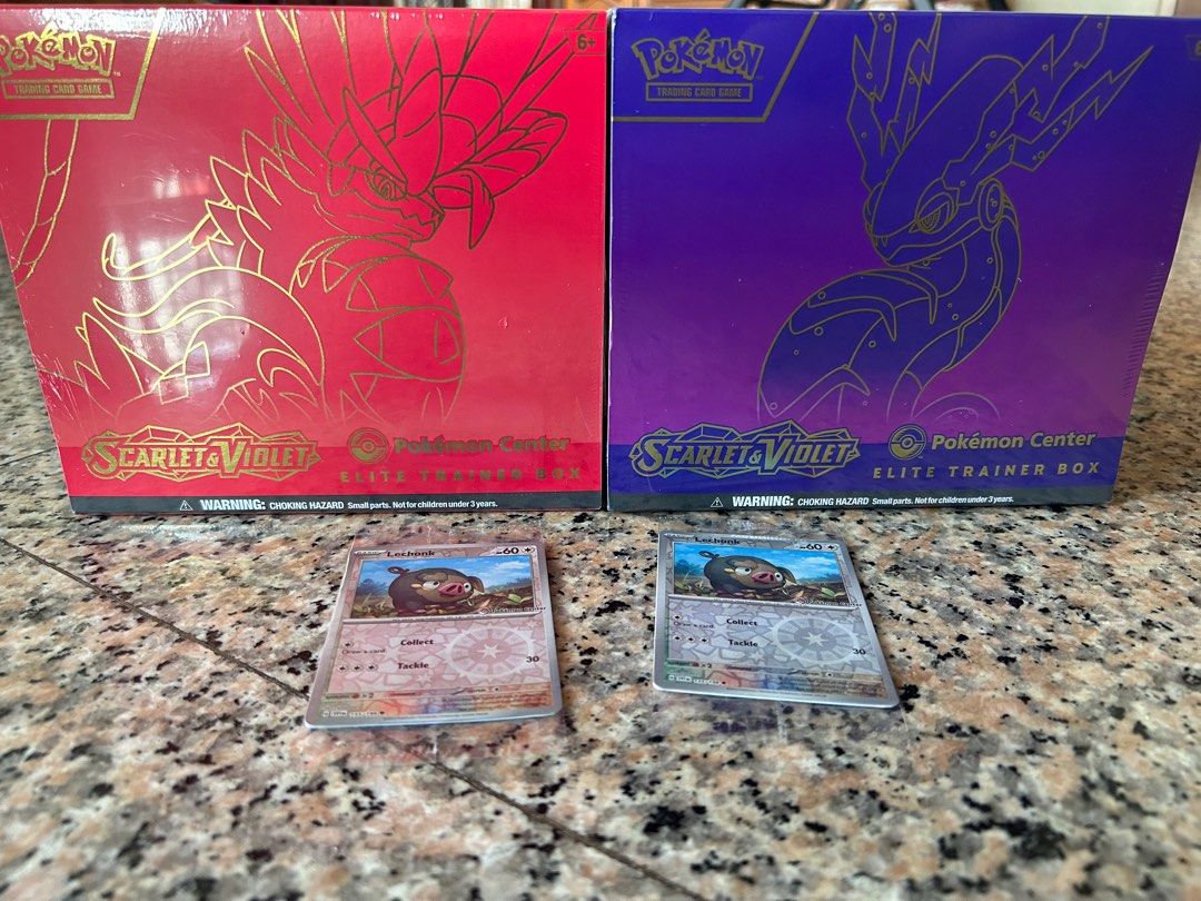 Pokemon Center (PC) - Scarlet & Violet Elite Trainer Box (ETB) Set ...
