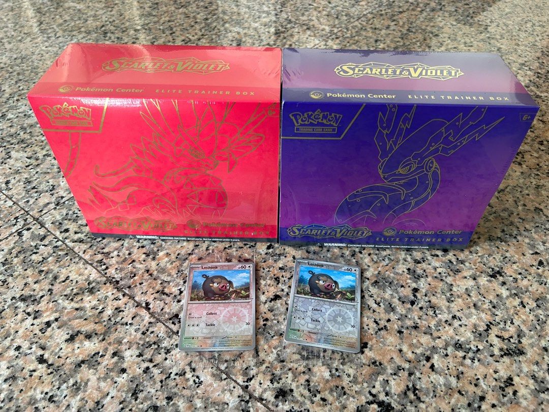 Pokemon Center (PC) - Scarlet & Violet Elite Trainer Box (ETB) Set ...