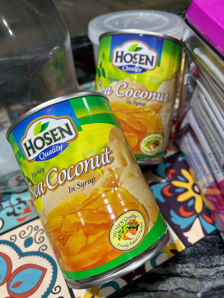 Sea coconut in syrup, Food & Drinks, Packaged & Instant Food on Carousell