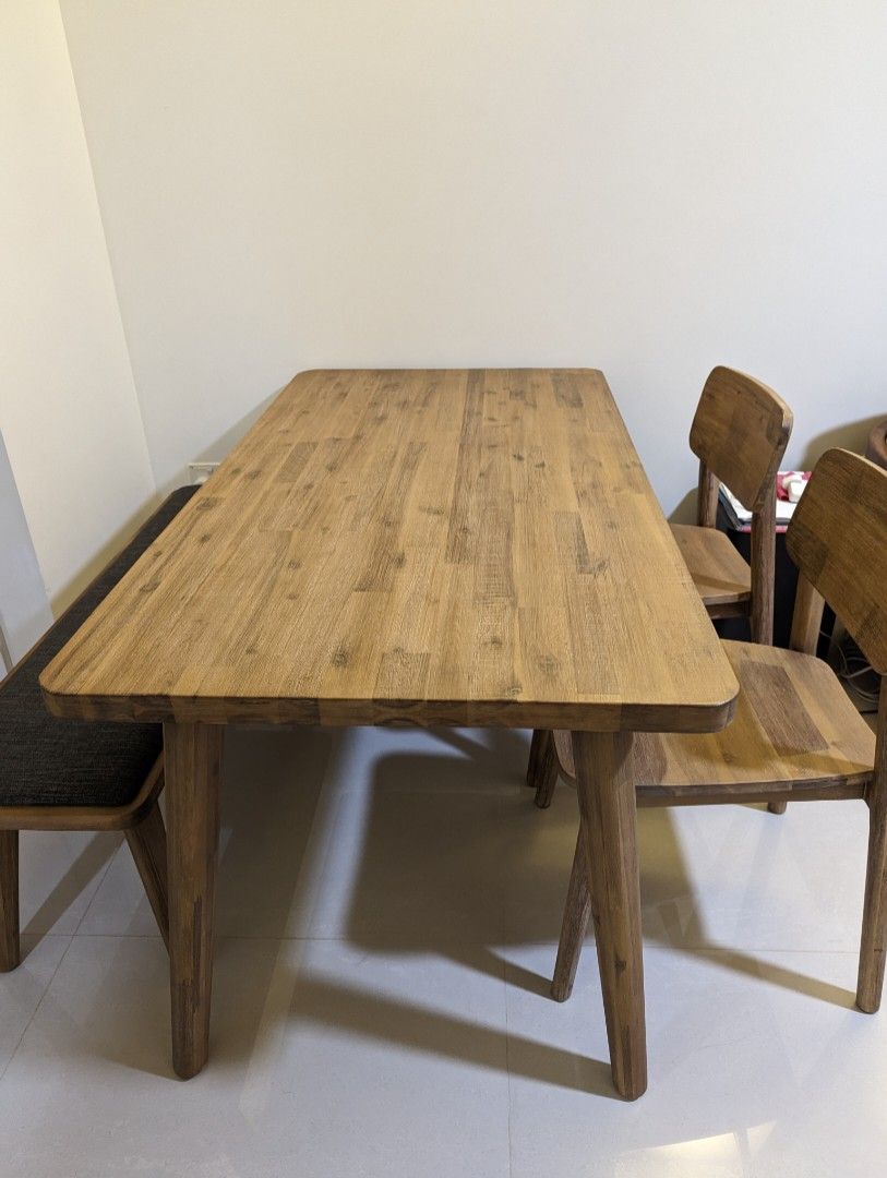 Seb Dining Table Set from Castlery, Furniture & Home Living, Furniture ...