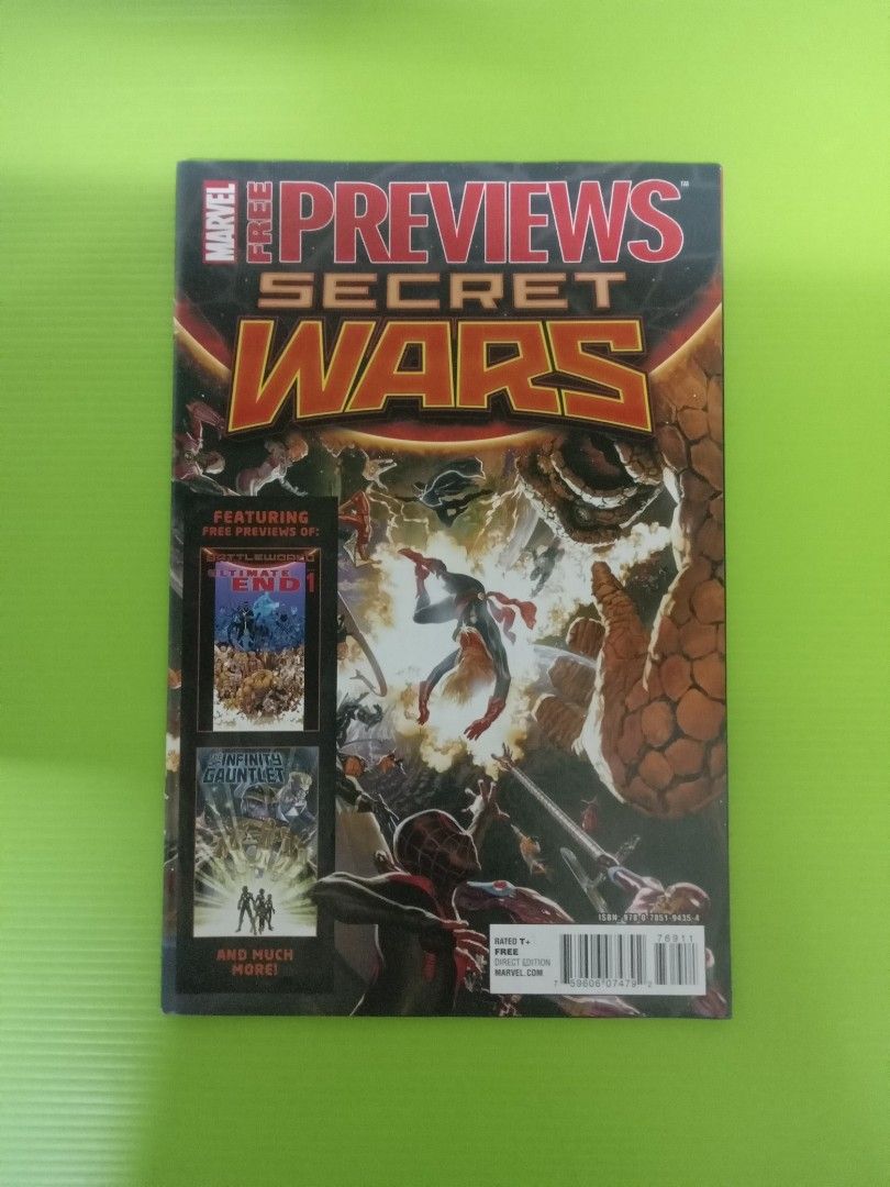 Secret Wars Preview ( Alex Ross - Cover Art ) Marvel Comics, Hobbies ...