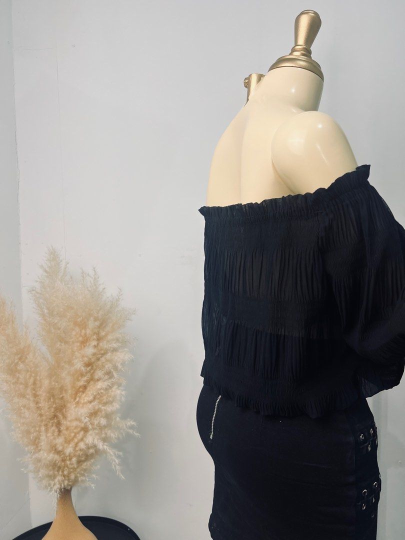See through classy, Women's Fashion, Tops, Blouses on Carousell