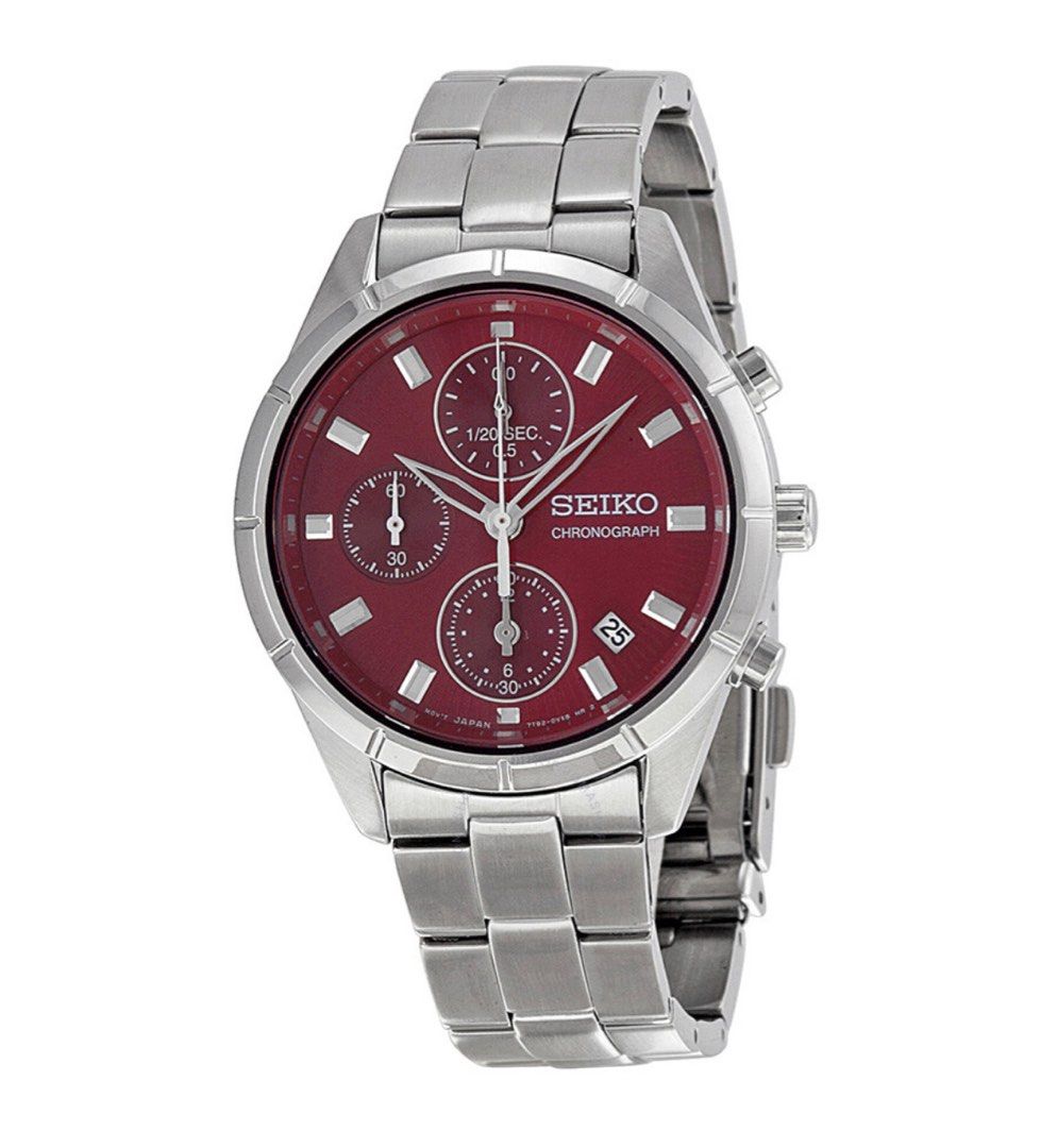 Seiko Watch / Men Watch / Chronograph / Stainless Steel Watch, Men's ...