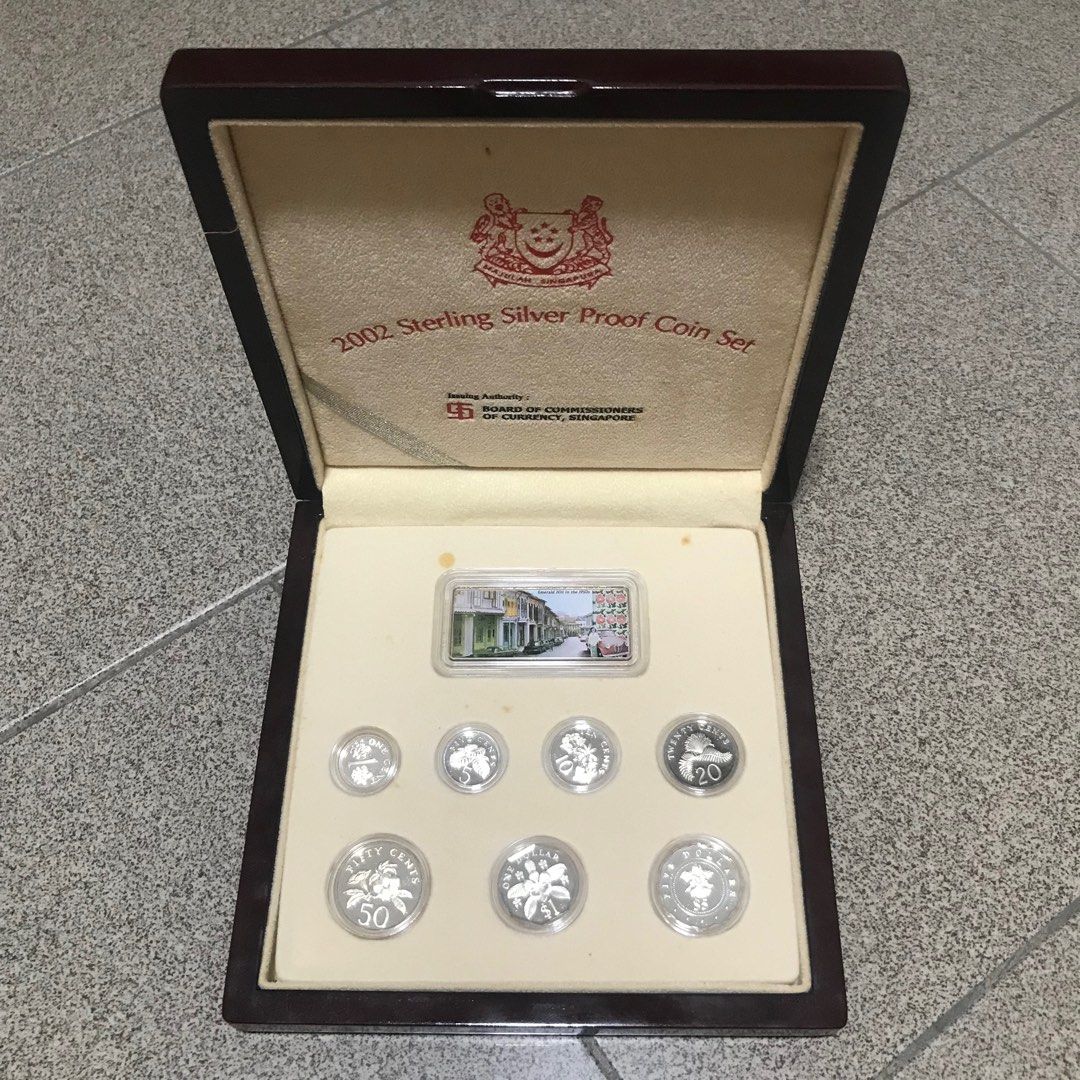 SG Sterling Silver Coin Proof Set 1996 - 2004, Hobbies & Toys ...