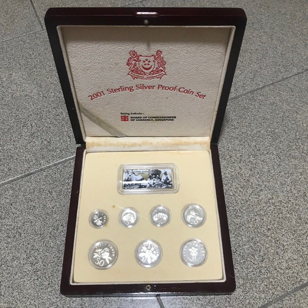 SG Sterling Silver Coin Proof Set 1996 - 2004, Hobbies & Toys ...