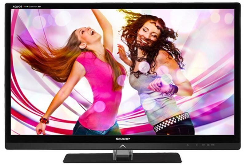 Sharp AQUOS LED TV with remote and 3D glasses, TV & Home Appliances, TV ...