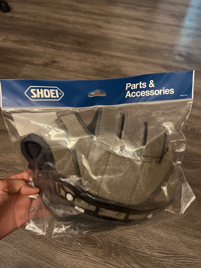 SHOEI Neotec 2 Centre Pad Size XXL, Motorcycles, Motorcycle Apparel on ...
