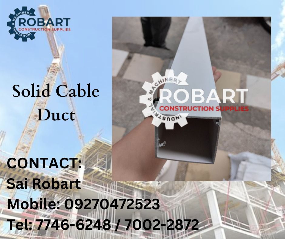 Solid Cable Duct, Commercial & Industrial, Construction Tools ...