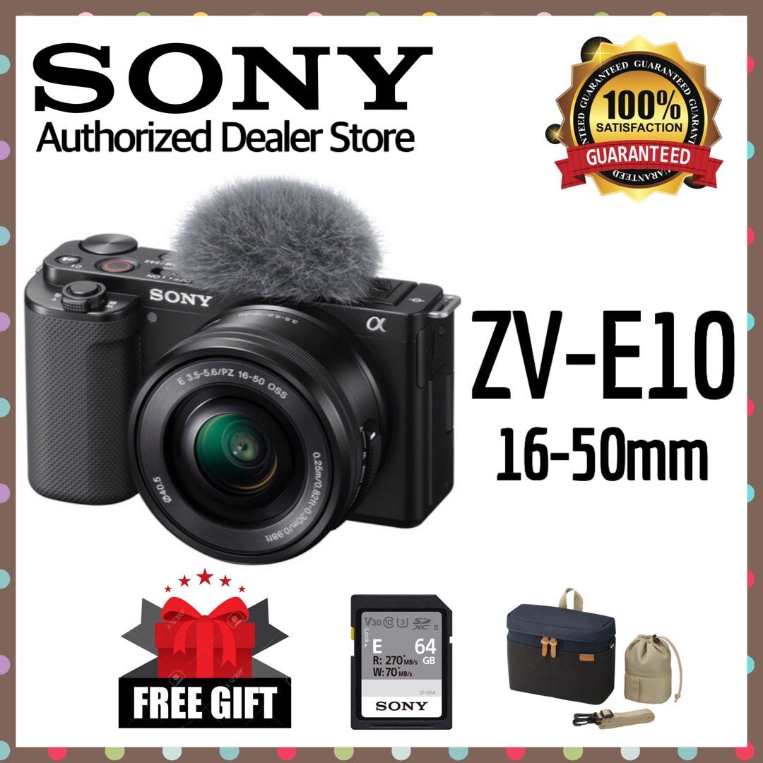 Sony ZV-E10L 16-50mm Lens / Zve10 e10, Computers & Tech, Parts ...