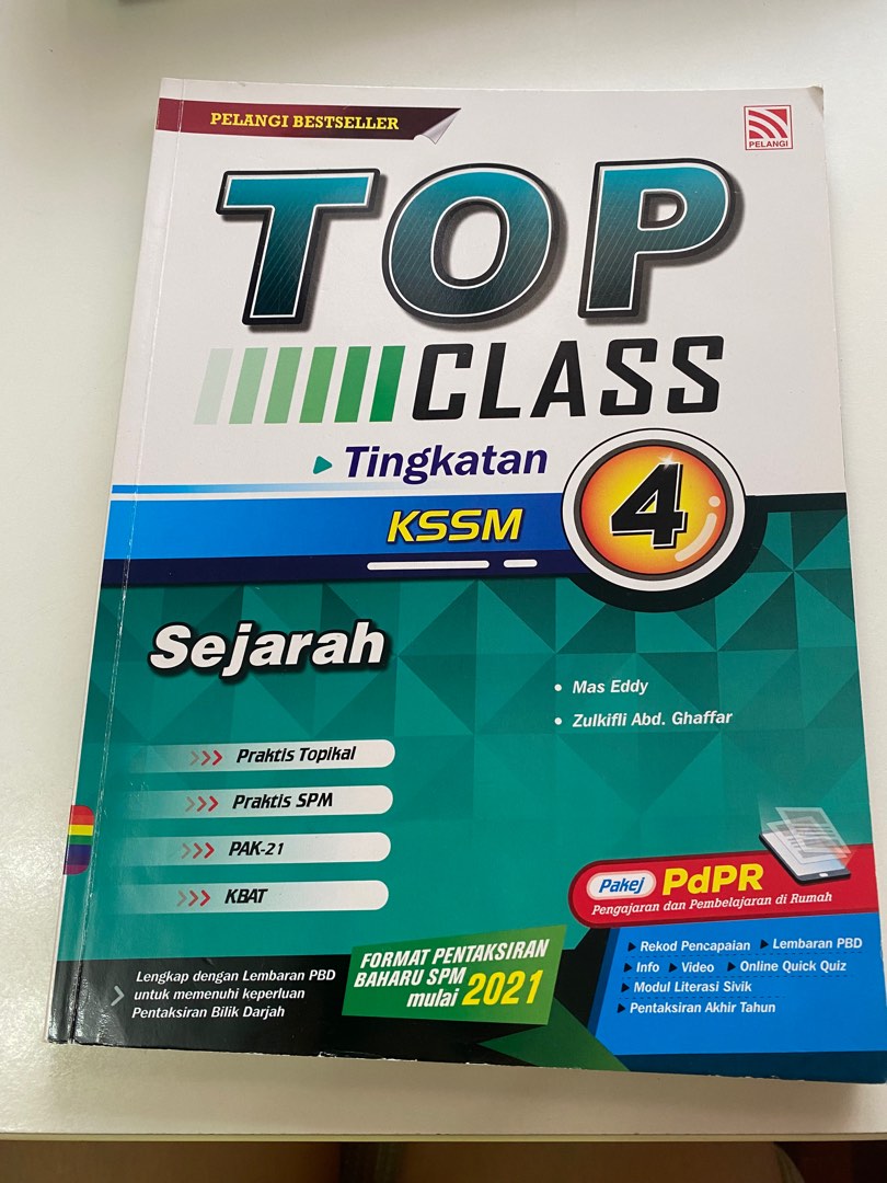 SPM BOOKS / Top Class Sejarah Tingkatan 4 (KSSM) (Pelangi), Hobbies ...